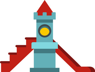 Kindergarten infographic concept flat style Vector Image