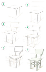 Page shows how to learn step by step to draw cube Vector Image