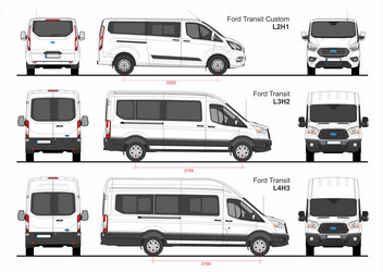 Ford Transit Custom Vector Images (42)