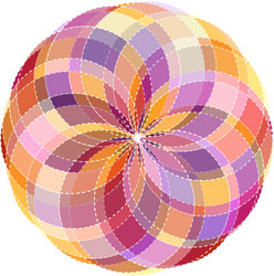 Color spiral Royalty Free Vector Image - VectorStock