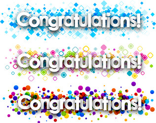 Congratulations Vector Images (over 330,000)