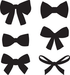 Bow ties Royalty Free Vector Image - VectorStock