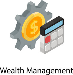 Cash management Royalty Free Vector Image - VectorStock