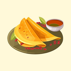 Dosa Food Vector Images (over 110)