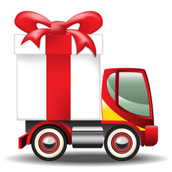 Cartoon toy wind up car Royalty Free Vector Image