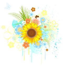 Sunflower Vector Images (over 43,000)