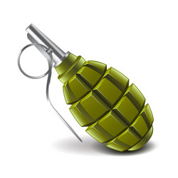 Hand grenade Royalty Free Vector Image - VectorStock