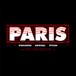 Paris Wording Vector Images (over 880)