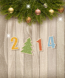 2014 happy new year background Royalty Free Vector Image
