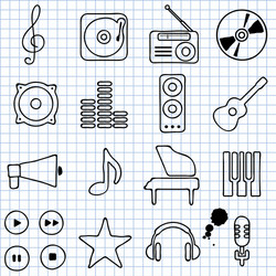 Star Music Notes Vector Images (over 3,300)