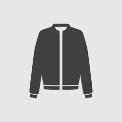 Sport jacket icon icon cartoon Royalty Free Vector Image
