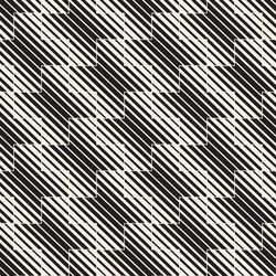 Seamless black and white lines pattern Royalty Free Vector