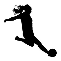 Girls Soccer Vector Images (over 4,200)