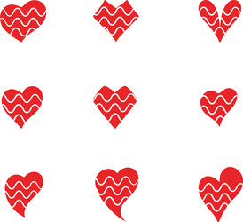 Licitar heart Royalty Free Vector Image - VectorStock