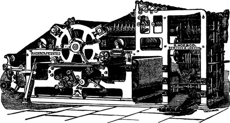 Draw Printing Press Vector Images (over 1,800)