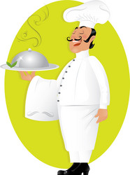 French chef Royalty Free Vector Image - VectorStock