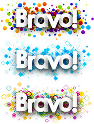 Bravo Banner Vector Images (96)
