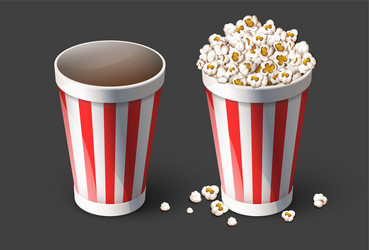 Empty Popcorn Bucket Vector Images (over 170)