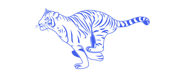 Jumping Tiger Logo Vector Images (over 900)