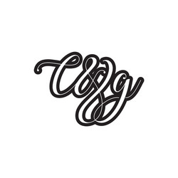 Cursive G Logo Vector Images (38)
