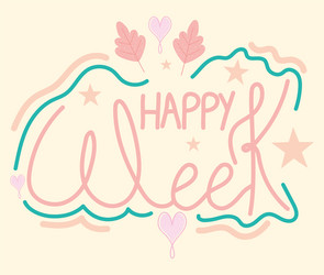 Happy Week Vector Images (over 11,000)
