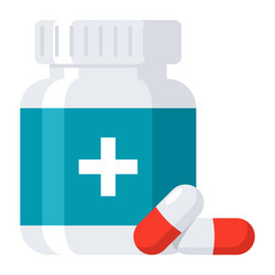 Pharmaceutical license isometric icon Royalty Free Vector