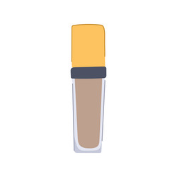 Tone foundation cream cartoon Royalty Free Vector Image