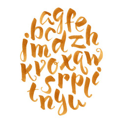 Unique alphabet Royalty Free Vector Image - VectorStock