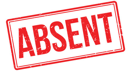 Awol Rubber Absent Vector Images (44)