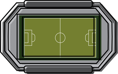 Abstract soccer training equipment Royalty Free Vector Image