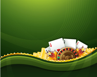 Casino vertical background Royalty Free Vector Image
