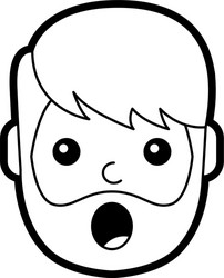 Facial Expresions Vector Images (42)