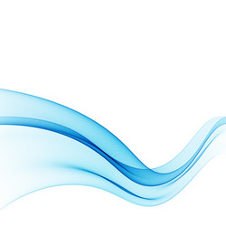 Blue modern abstract lines swoosh certificate Vector Image