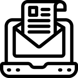 Electronic mail Royalty Free Vector Image - VectorStock