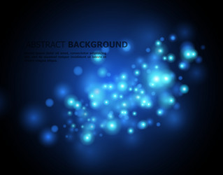 Glowing back Royalty Free Vector Image - VectorStock