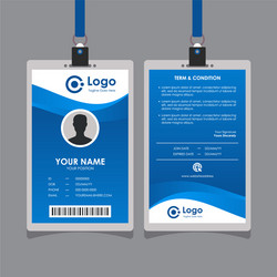 Blue Curve Id Card Vector Images (over 100)