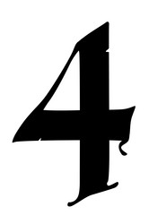 Gothic Numbers Numerals Vector Images (over 180)