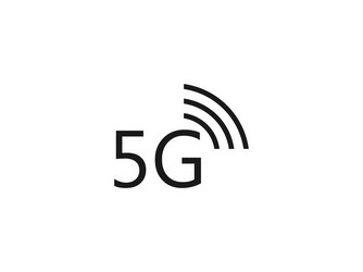 Wifi logo icon flat design Royalty Free Vector Image