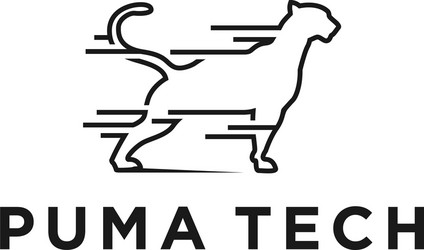 Puma logo modern animal logo icon design Vector Image