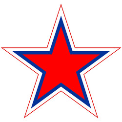 Turkey air force roundel Royalty Free Vector Image