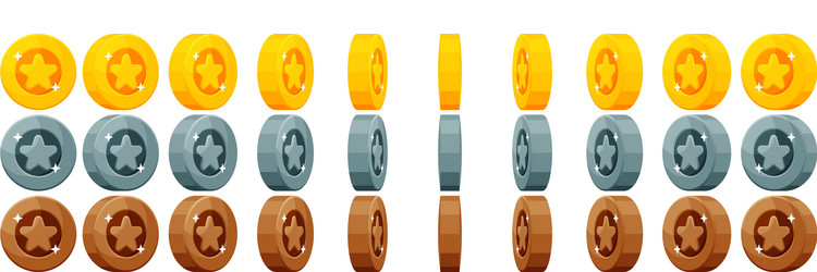 Coin Sprite Vector Images (over 670)