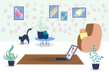 Living Room Animated Vector Images (over 2,000)