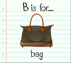 Bag Flashcard Vector Images (64)