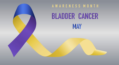 Bladder cancer awareness month is celebrated each Vector Image
