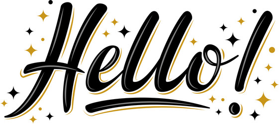 Bulk lettering sign Royalty Free Vector Image - VectorStock