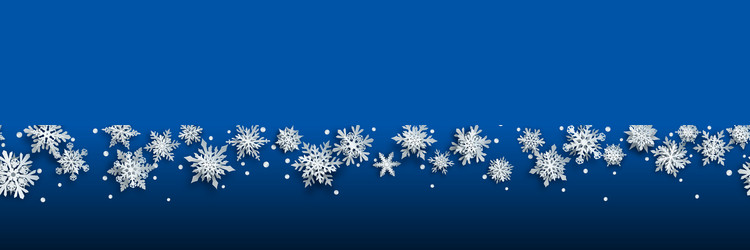Snowflakes Banner Blue Vector Images (over 22,000)