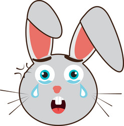 Crying Rabbit Vector Images (over 180)