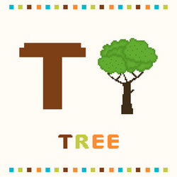 Funny alphabet for children Royalty Free Vector Image