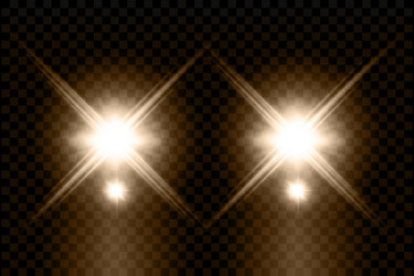 Car light Royalty Free Vector Image - VectorStock