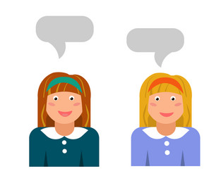 Three Kids Talking Vector Images (42)